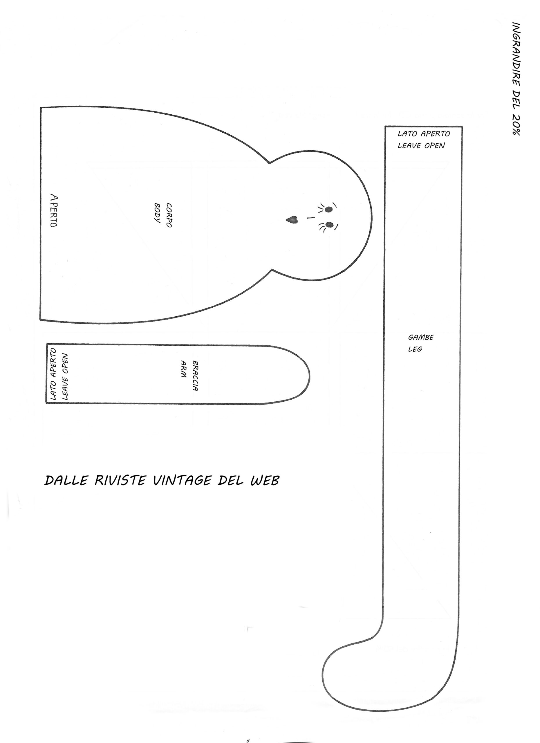 Printable Rag Doll Patterns, doll diy, Dollmaking Tutorial